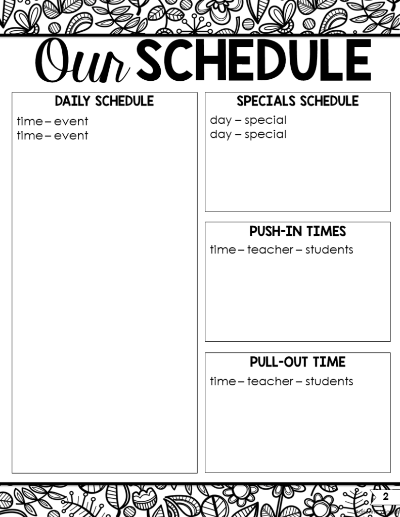 Editable Substitute (Sub) Binder | Made By Teachers