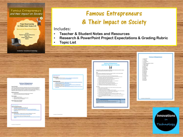 Famous Entrepreneurs and Their Impact on Society - Research ...
