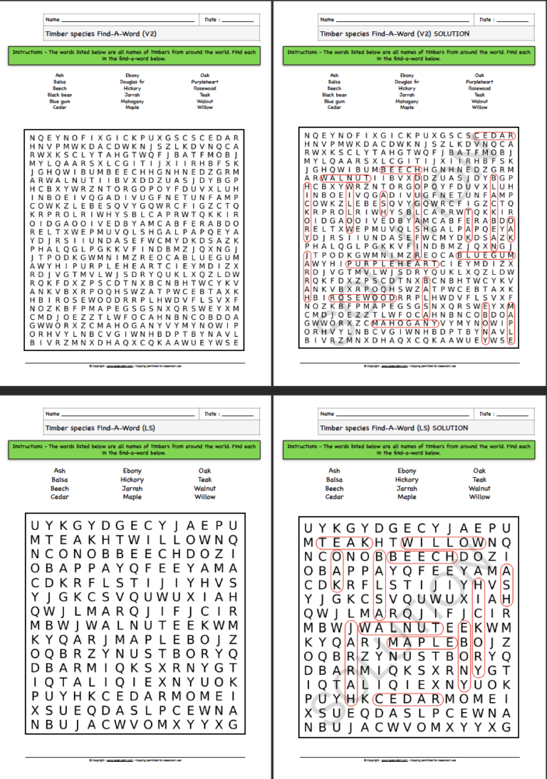 Woodwork Lessons for Busy Teachers Set 3 - "Materials" - Made By Teachers