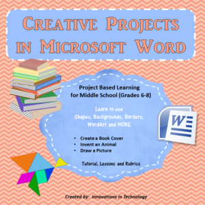 Creative Projects using Microsoft Word: Shapes, WordArt, Borders & MORE ...