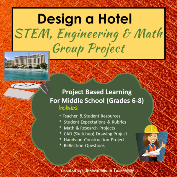 Design and Build a Hotel - STEM, Engineering & Math Group Project ...