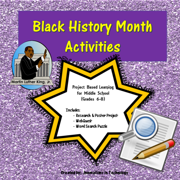 Black History Month Webquest & Activities | Made By Teachers