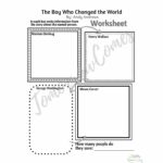 The Boy Who Changed the World by Andy Andrews: book study worksheets ...