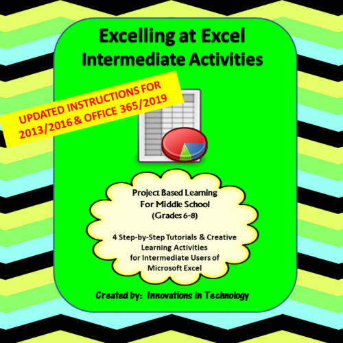 Microsoft Excel - Intermediate Tutorial & Activities - Made By Teachers