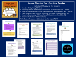 Lesson Plans for Your Substitute Teacher - Made By Teachers
