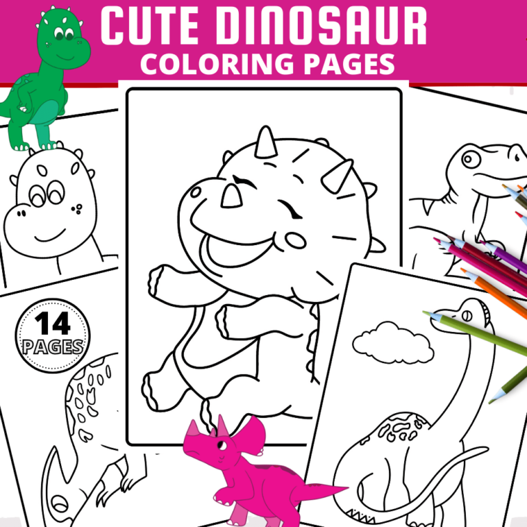 Cute Dinosaur Coloring Pages | Jurassic Dinosaurs, Coloring Sheets ...