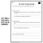 Shirley Jackson The Lottery Quiz Reading Comprehension Questions Test ...