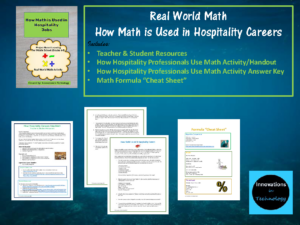 Real World Math - How Math is Used in Hospitality Careers - Made By ...