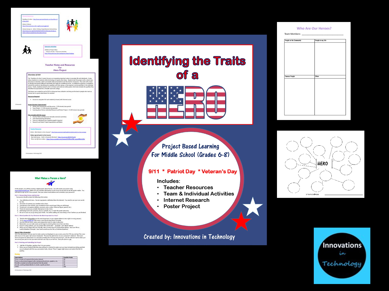 Identifying the Traits of Heroes- Veteran's Day or Patriot Day 9/11 ...