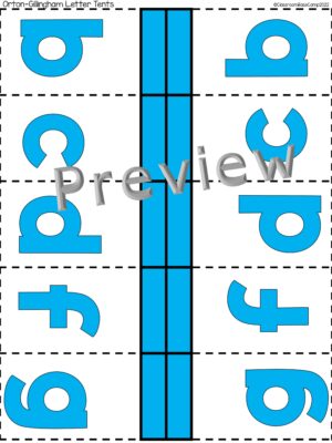 Alphabet Flash Cards - Orton Gillingham - Made By Teachers