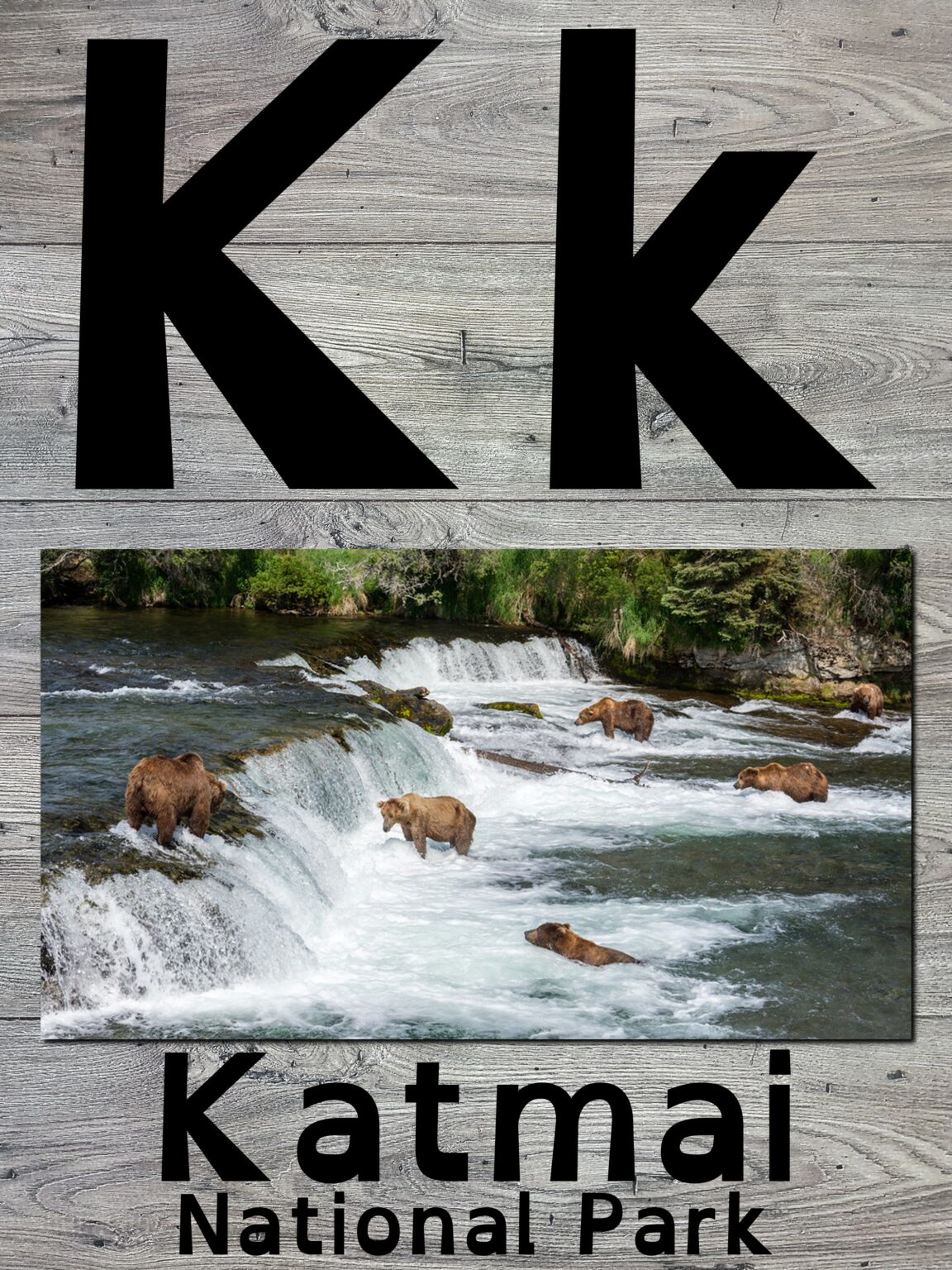 National Parks Alphabet Posters in Dyslexia Font | Made By Teachers