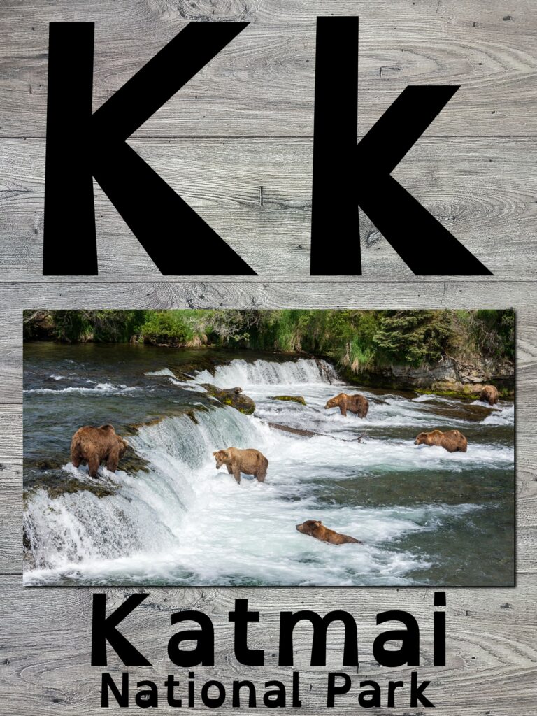 National Parks Alphabet Posters in Dyslexia Font | Made By Teachers