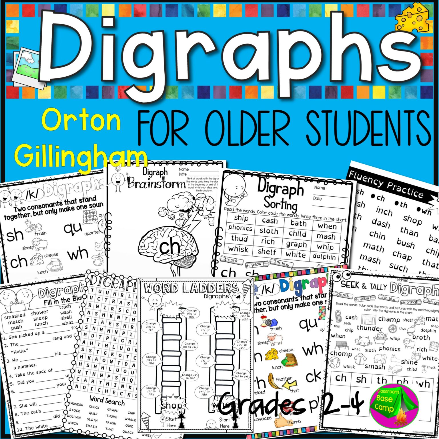 Digraphs - Orton Gillingham Digraph Worksheets | Made By Teachers
