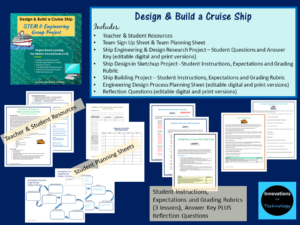 Design and Build a Cruise Ship - STEM and Engineering Group Project ...