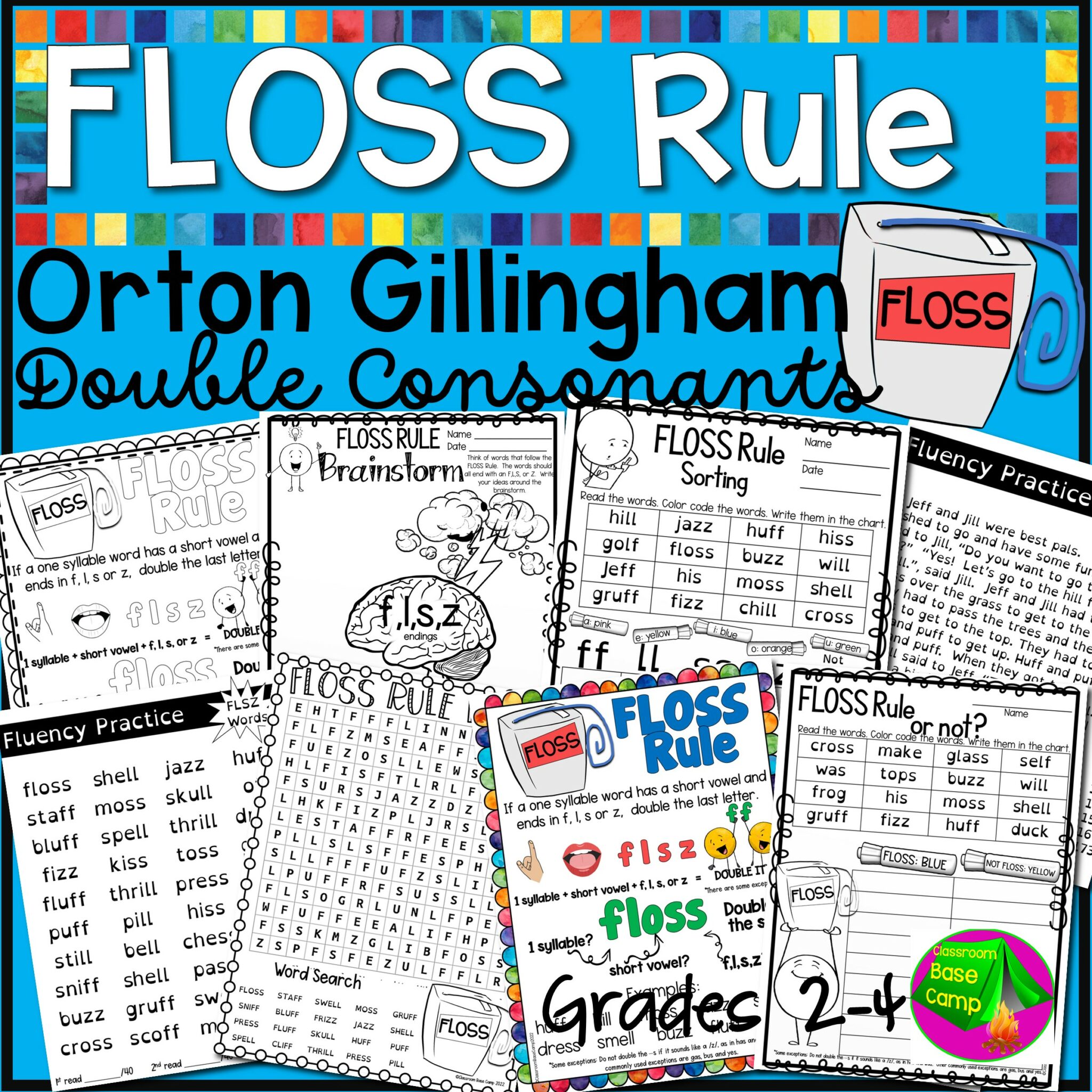 FLOSS Rule - Orton Gillingham | Made By Teachers