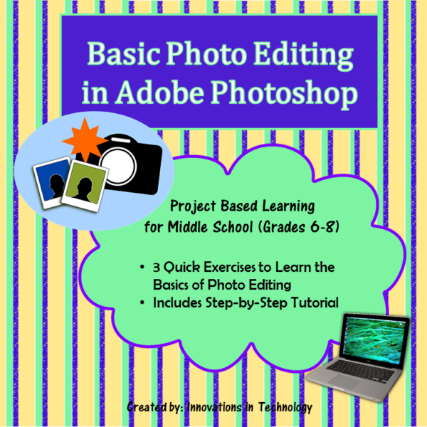 Basic Photo Editing in Adobe Photoshop - Made By Teachers
