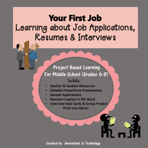 Your First Job: Learning about Job Applications, Resumes & Interviewing ...