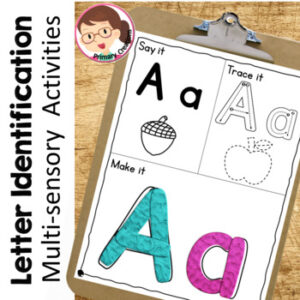 Letter Identification, Alphabet Activities, Playdough Mats - Made By ...