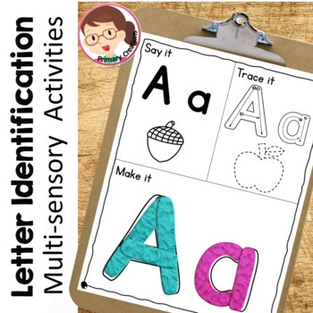 Letter Identification, Alphabet Activities, Playdough Mats | Made By ...