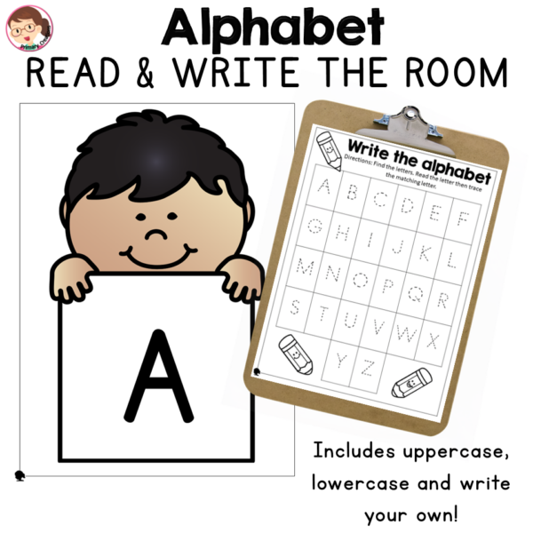 Write the Room Alphabet Activities, Letter formation - PreK, SPED ...