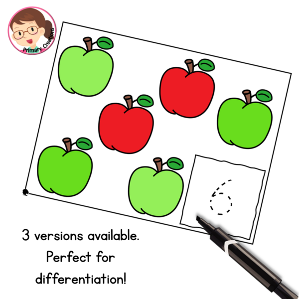 Apple Activities - Counting to 10, Counting to 20, Counting to 30 ...