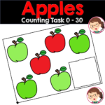 Apple Activities - Counting to 10, Counting to 20, Counting to 30 ...