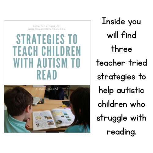 Teaching children with autism to read - Three Teacher Tried Strategies ...