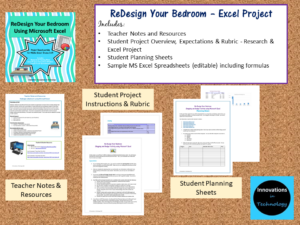 ReDesign Your Bedroom using Microsoft Excel - Made By Teachers