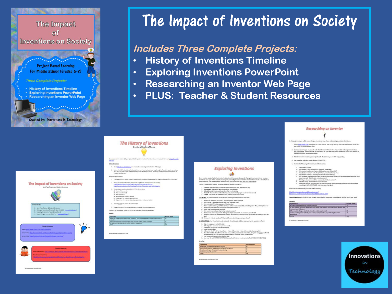 The Impact of Inventions on Society - Made By Teachers
