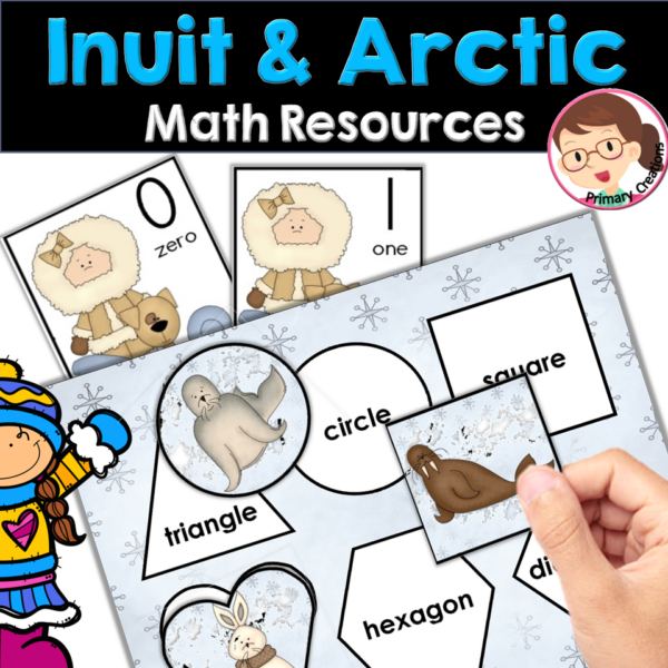 Winter Activities Arctic Animals Inuit Life for Preschool and PreK ...
