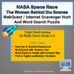 NASA Space Race -Women Behind the Scenes Webquest & Puzzle | Made By ...