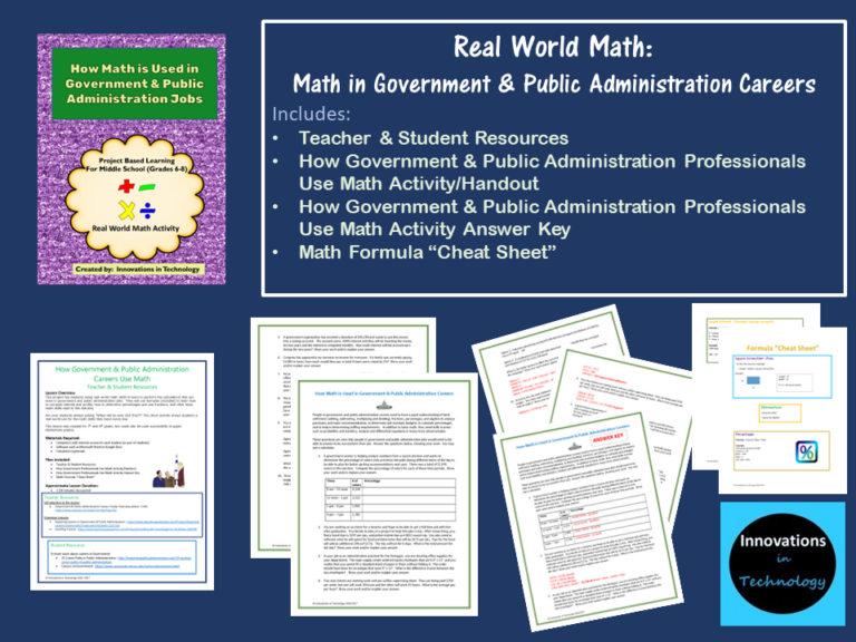 Real World Math - How Math is Used in Government & Public Admin ...