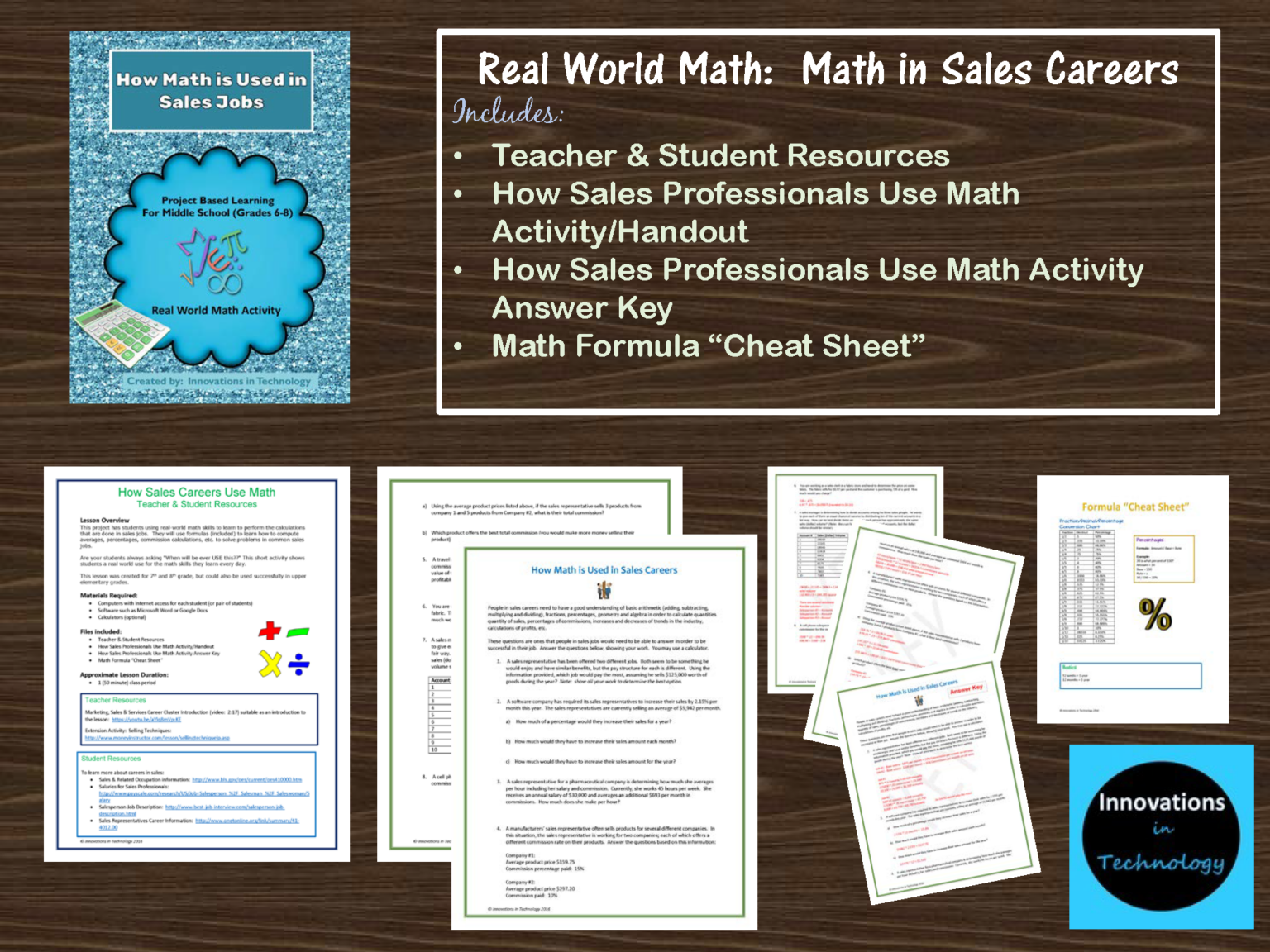 Real World Math - How Math is Used in Sales Jobs - Made By Teachers
