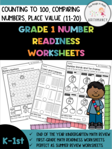 NO PREP READY TO PRINT NUMBERS 1-20 COUNTING NUMBER SENSE BUNDLE | Made ...