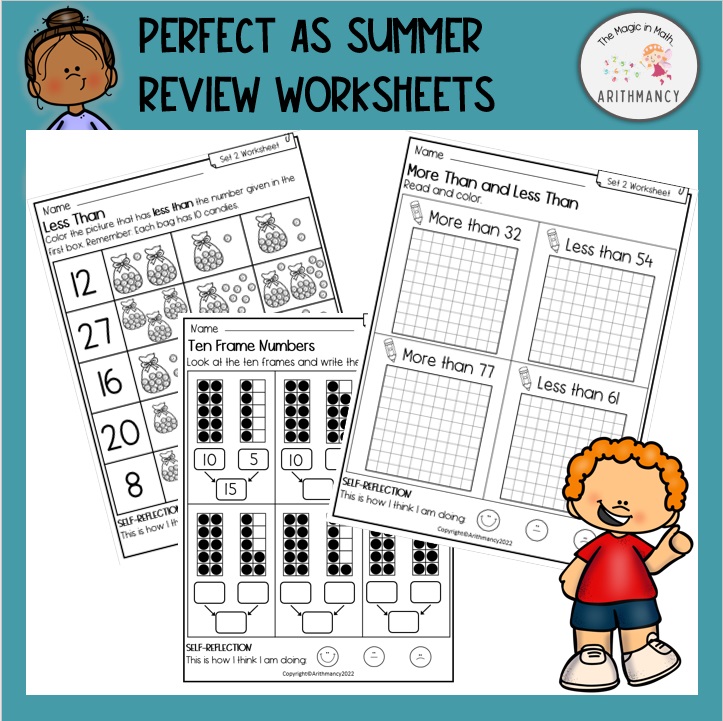 GRADE 1 NUMBERS TO 100 WORKSHEETS, NUMBER SENSE, NO-PREP | Made By Teachers