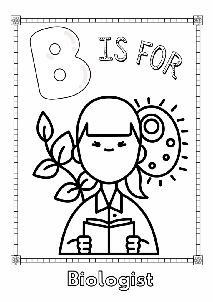 A-Z of STEM Jobs posters & BONUS coloring pages! - Made By Teachers