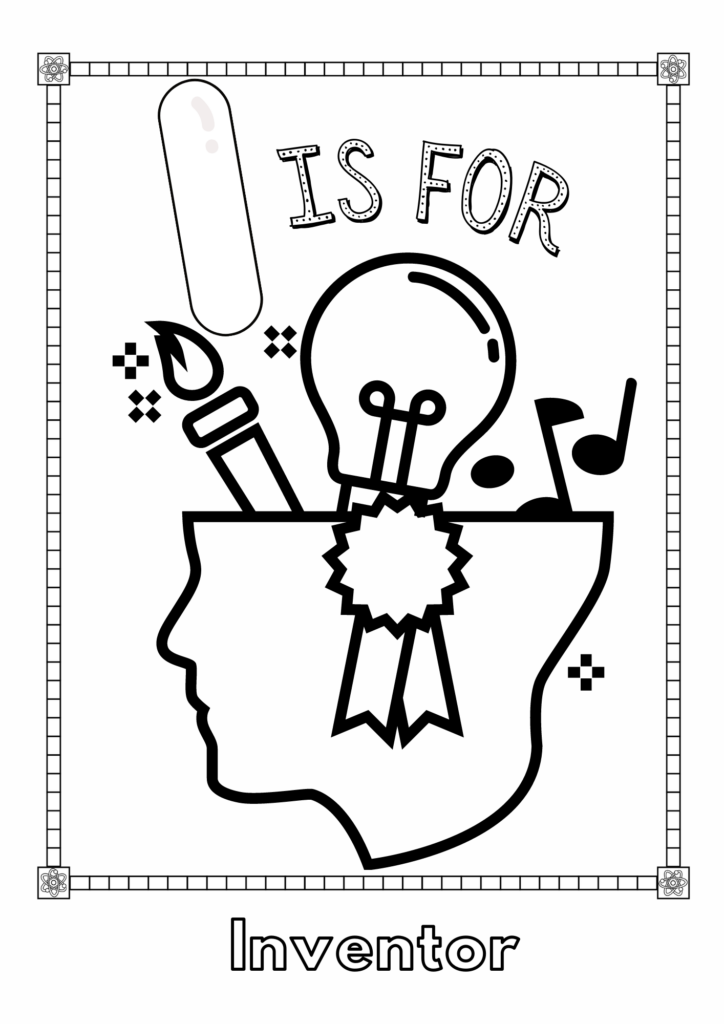 A-Z of STEM Jobs posters & BONUS coloring pages! | Made By Teachers