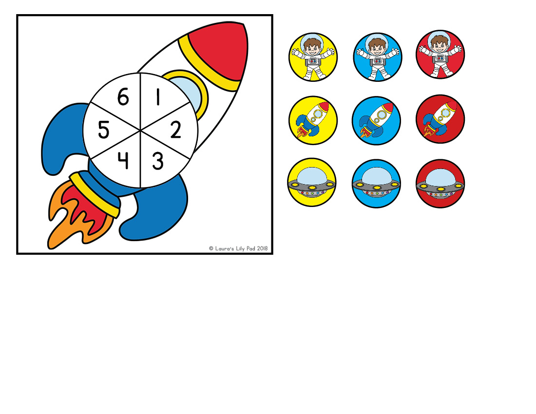 Outer Space Path Game - Made By Teachers