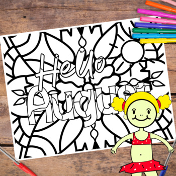 Summer Mindfulness Coloring Pages - End of the Year Activities | Made ...