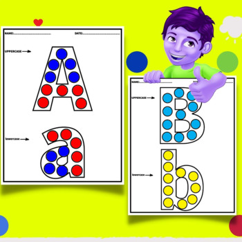 Letter Recognition Alphabet Dot Marker Activity, Bingo Dabber | Made By ...
