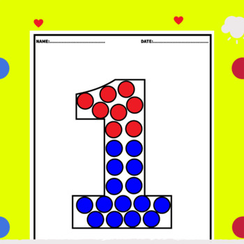 Numbers Bingo Dot Markers 0-10, Bingo Dabber | Made By Teachers