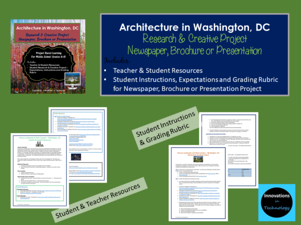 Architectural Landmarks in Washington, DC - Research & Tech Project ...