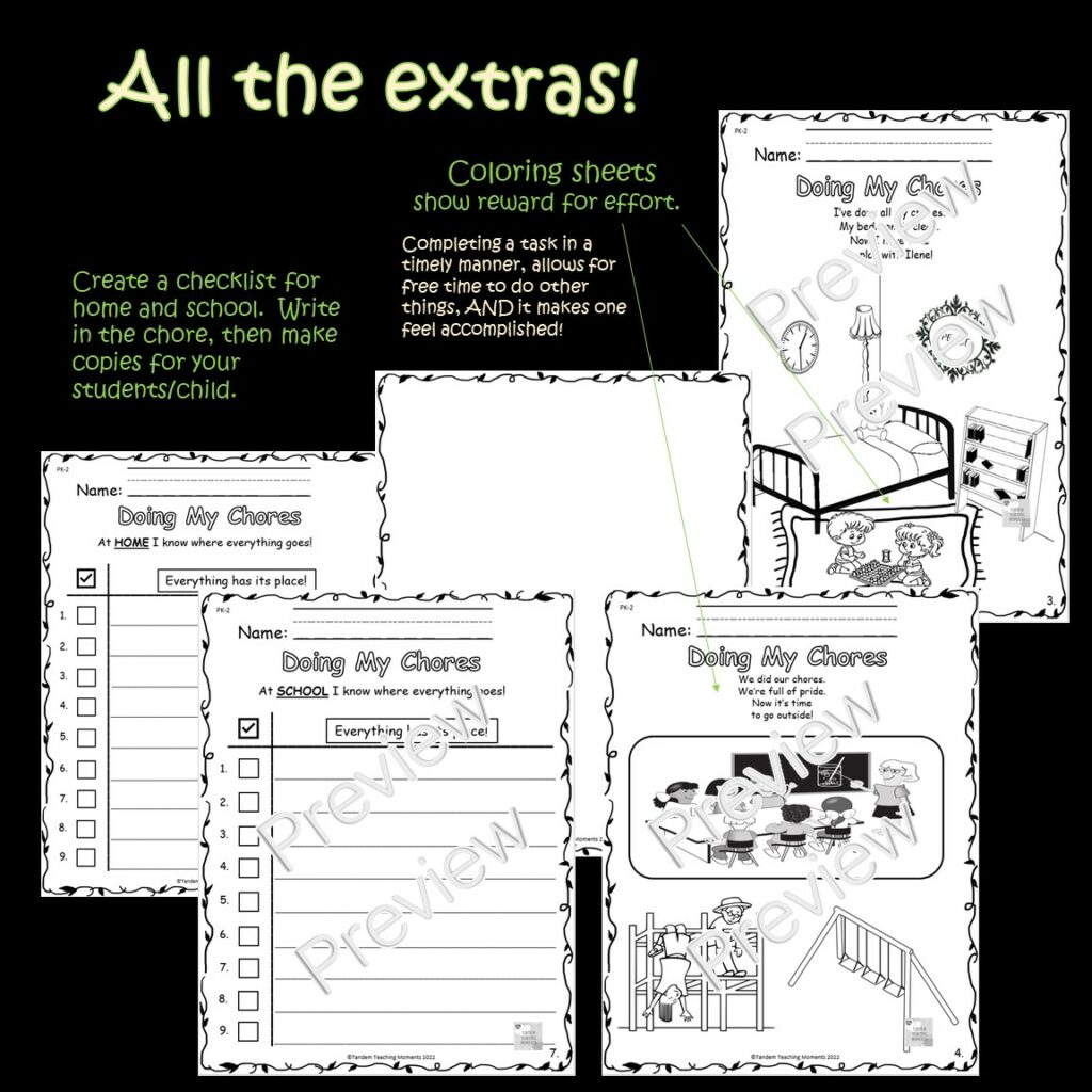 Classroom Jobs (PK-2nd) Vid & Sheets - Made By Teachers