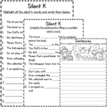 Silent K Worksheets | Made By Teachers