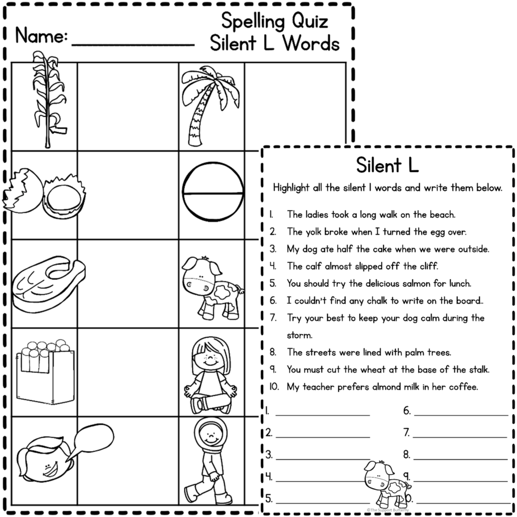 Silent L Worksheets Made By Teachers silent-l-worksheets-made-by-teachers