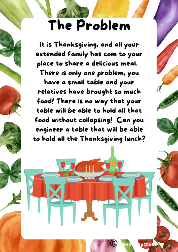 Hands On Engineering: Thanksgiving STEM Themed Making & Design ...