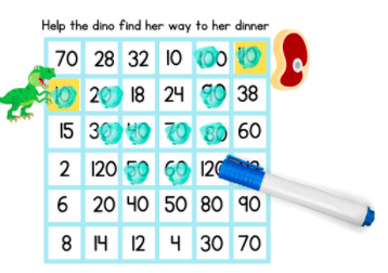 Dinosaur Theme Skip Counting Math Centers - Made By Teachers