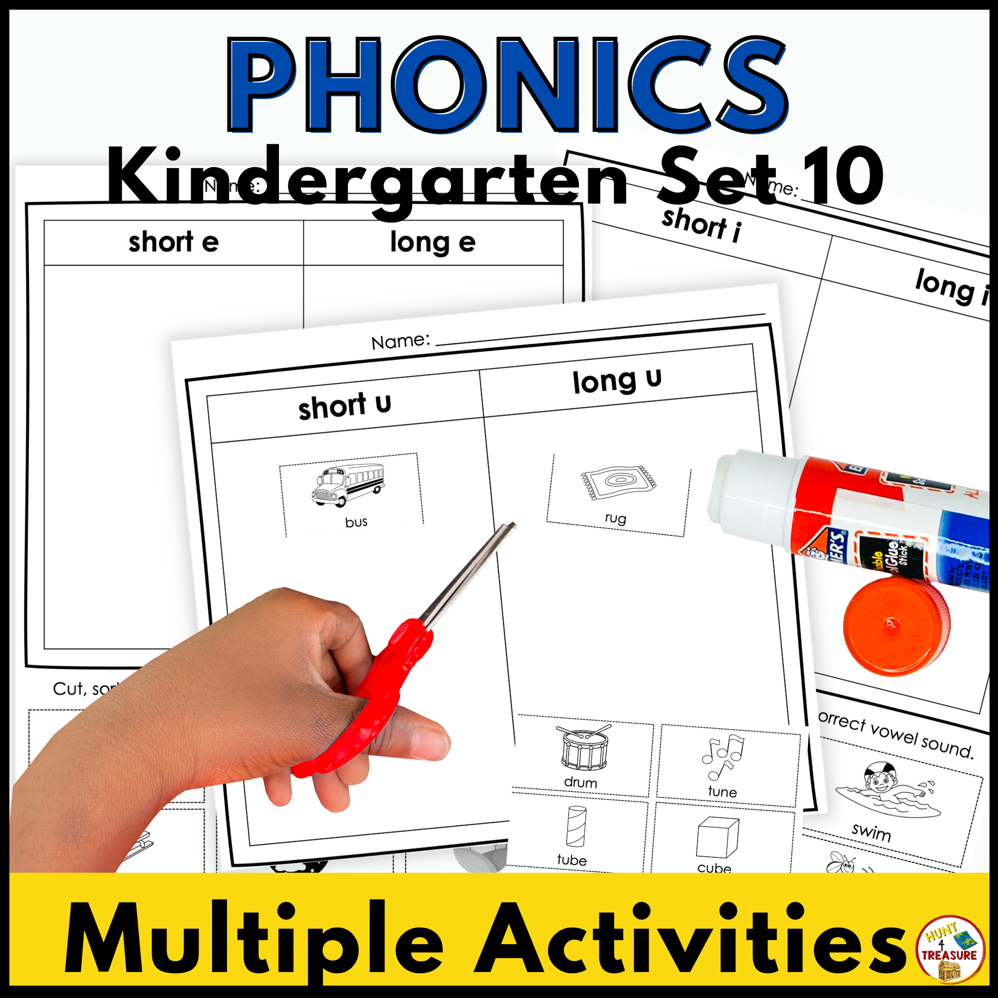 Benchmark Advance Phonics Charts & Activities | Kindergarten Unit 10 ...