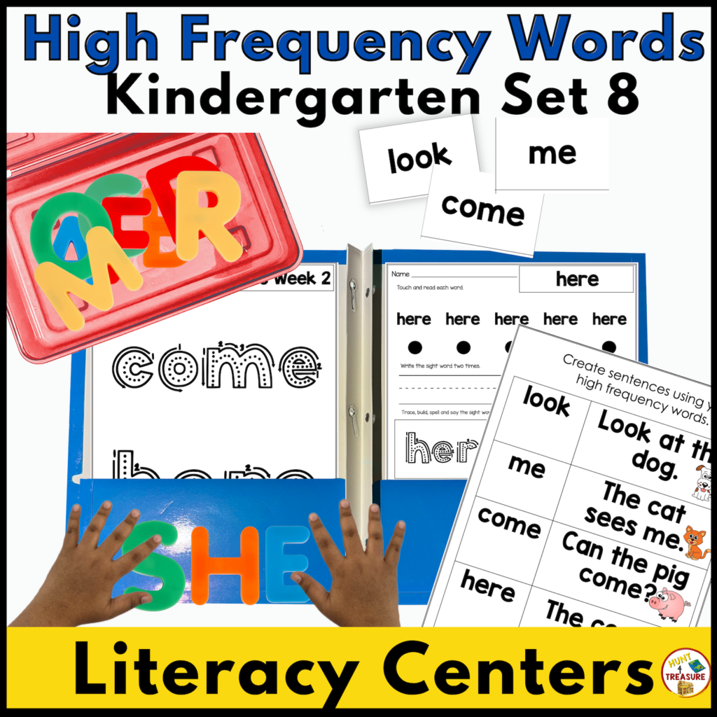 Benchmark Advance High Frequency Word Activities | 2nd Grade Unit 1 ...