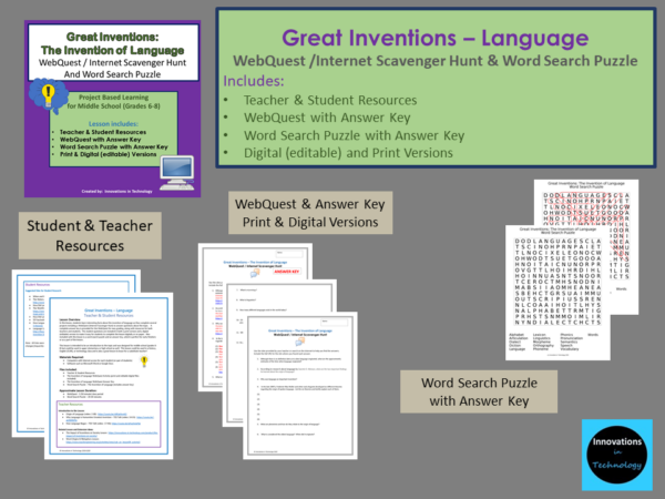 Great Inventions - The Invention of Language - Made By Teachers